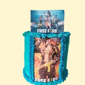 Order Free Fire Cake Online 449 Rs | Best Free Fire Cake Design - Kekmart