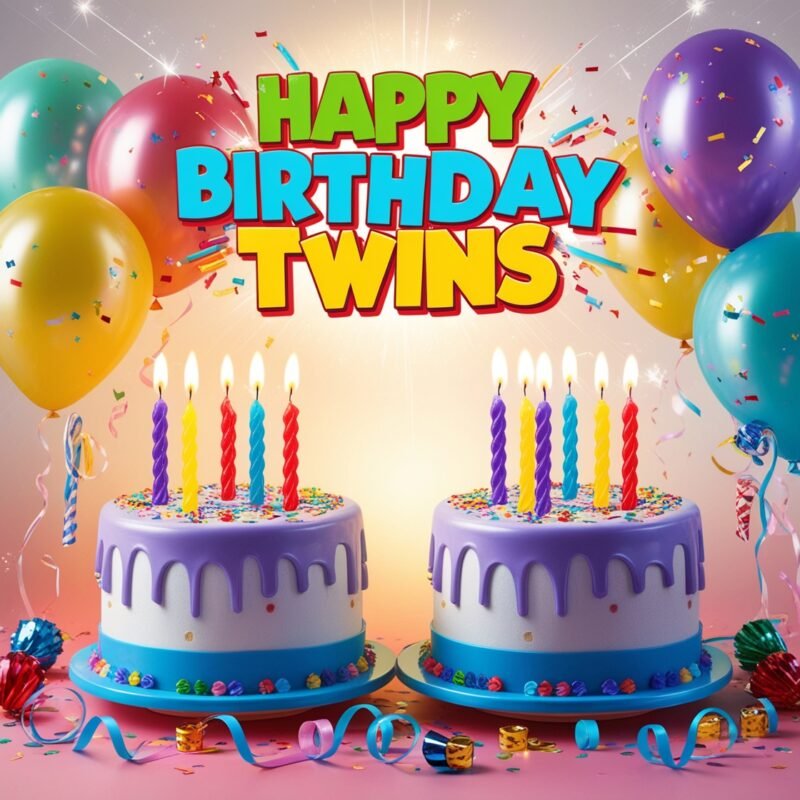 200+ Happy Birthday Twins Wishes - Kekmart
