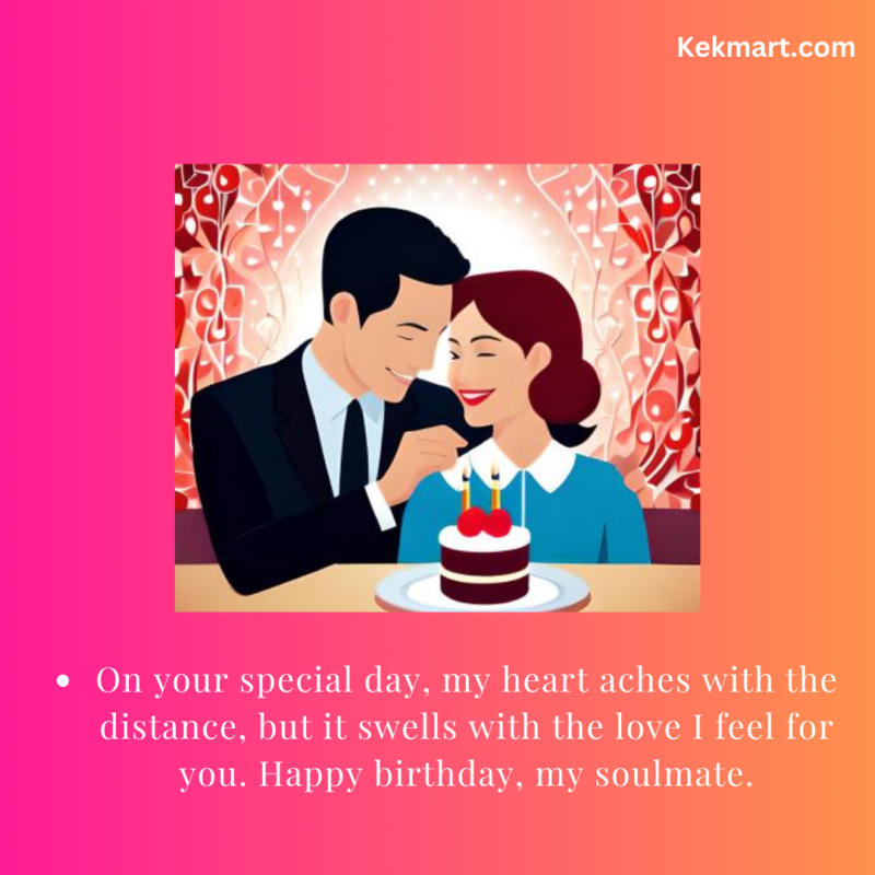 120+ Long Distance Birthday Wishes For Wife From Husband - Kekmart